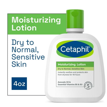 Cetaphil Hydrating Moisturizing Lotion for All Skin Types, Sensitive ...