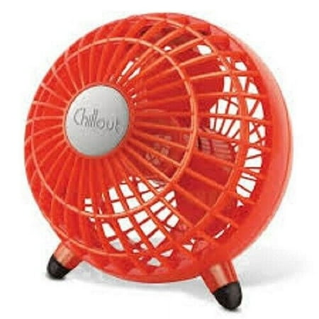 Chillout Personal USB Desk Fan Orange – BrickSeek