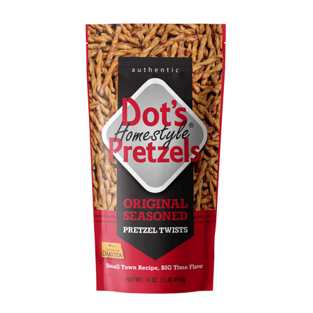 Dot's Homestyle Pretzels Original Seasoned Pretzel Twists, 16 oz ...