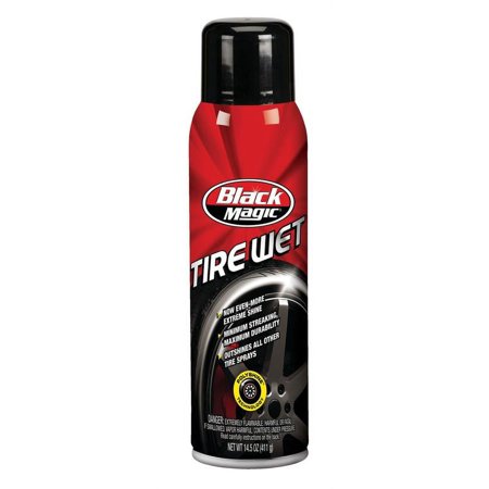 Black Magic Tire Wet Spray 14.5 oz. Tire Shine - BC23220W – Walmart ...