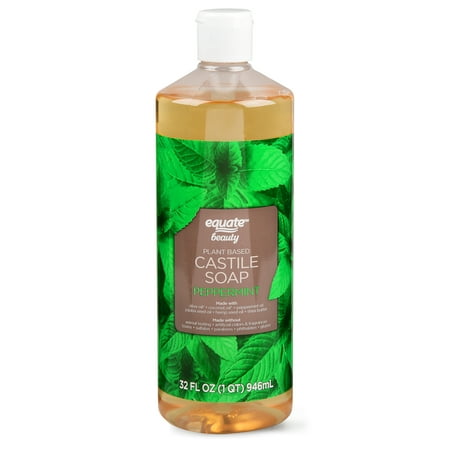 Equate Beauty Castile Soap, Peppermint, 32 Oz – Walmart Inventory ...