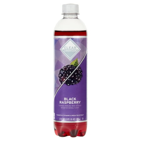 Clear American Black Raspberry Sparkling Water, 17 fl oz Bottle – BrickSeek