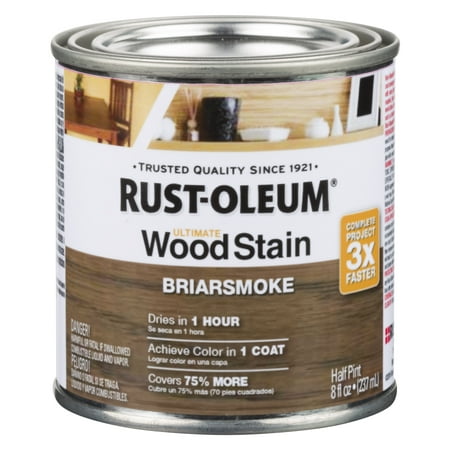 Rust-Oleum Briarsmoke Ultimate Wood Stain, Quart – BrickSeek
