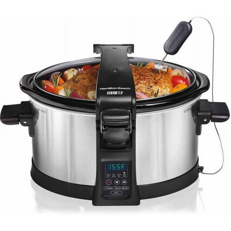 Hamilton Beach Set and Forget Programmable 6 Quart Slow Cooker | Model ...