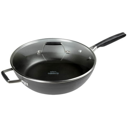 Select by Calphalon AquaShield Nonstick 12-inch Frying Pan with Lid ...