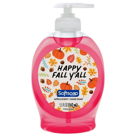 Softsoap Liquid Hand Soap, Apple Scent Fall Pump, All Skin Type, 5.5 fl ...