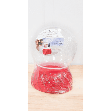 Glass Fillable Snow Globe - Red – BrickSeek