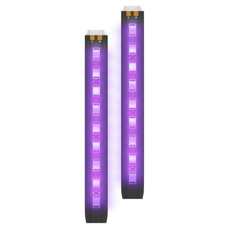 Ledeez LED Light Bar 2 Pack, Black Light, Neon UV Light, 5 inch Bars ...