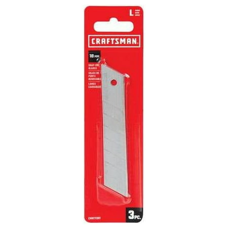Craftsman 18mm Snap Blades 3-Pack – BrickSeek