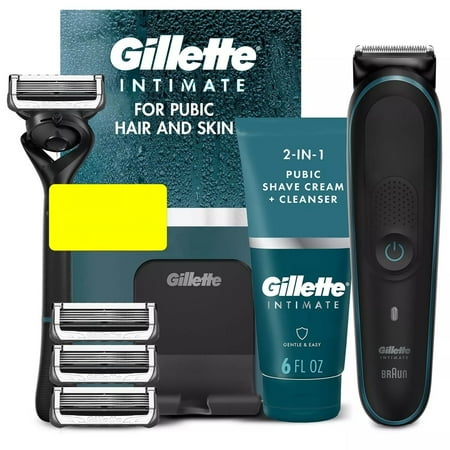Gillette Intimate Mens Pubic Hair Grooming Kit – BrickSeek