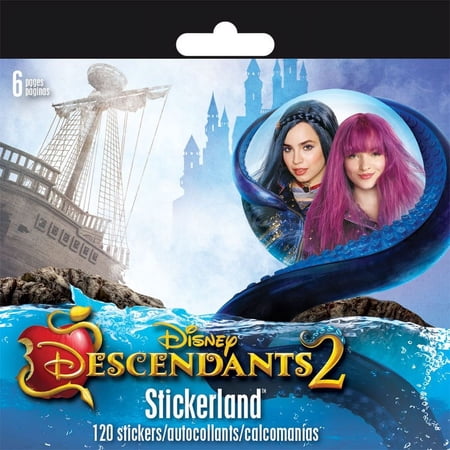 Disney Descendants 2 Stickerland Pad, 6 Pages – BrickSeek