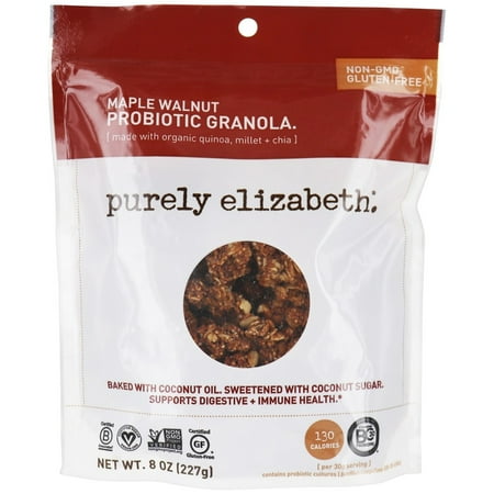 Purely Elizabeth Maple Walnut Probiotic Granola - 8oz – BrickSeek