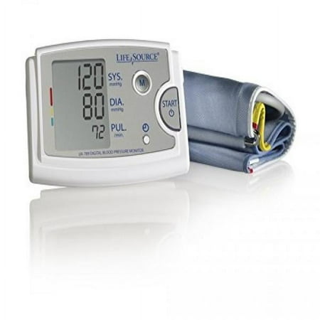 LifeSource Blood Pressure Monitor with AccuFit Extra Large Cuff – BrickSeek
