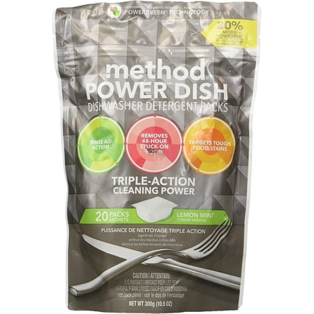 Method Products PBC 1759 20CT Lemon/Mint Dish Pack – BrickSeek