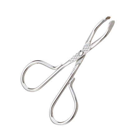 Revlon Slant Tip Scissor Handle Tweezer for Eyebrows, Stainless Steel ...