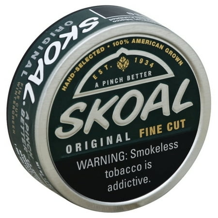 Skoal Original Fine Cut Can – BrickSeek