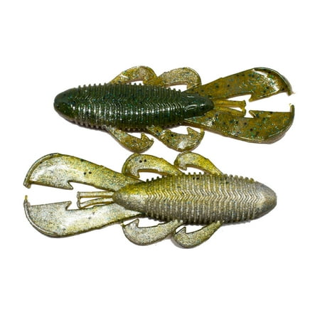 Googan Bandito Bug 4'' Natural 7pk Soft Plastic Fishing Lure – Walmart ...
