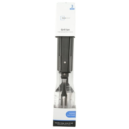 Mainstays Grill Set, 3 Piece – BrickSeek