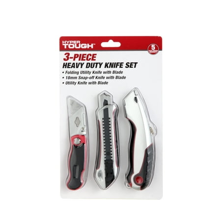Hyper Tough 3 Piece Knife Set – BrickSeek