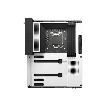 NZXT N7 Z490 Matte White - Motherboard - ATX - LGA1200 Socket - Z490 ...