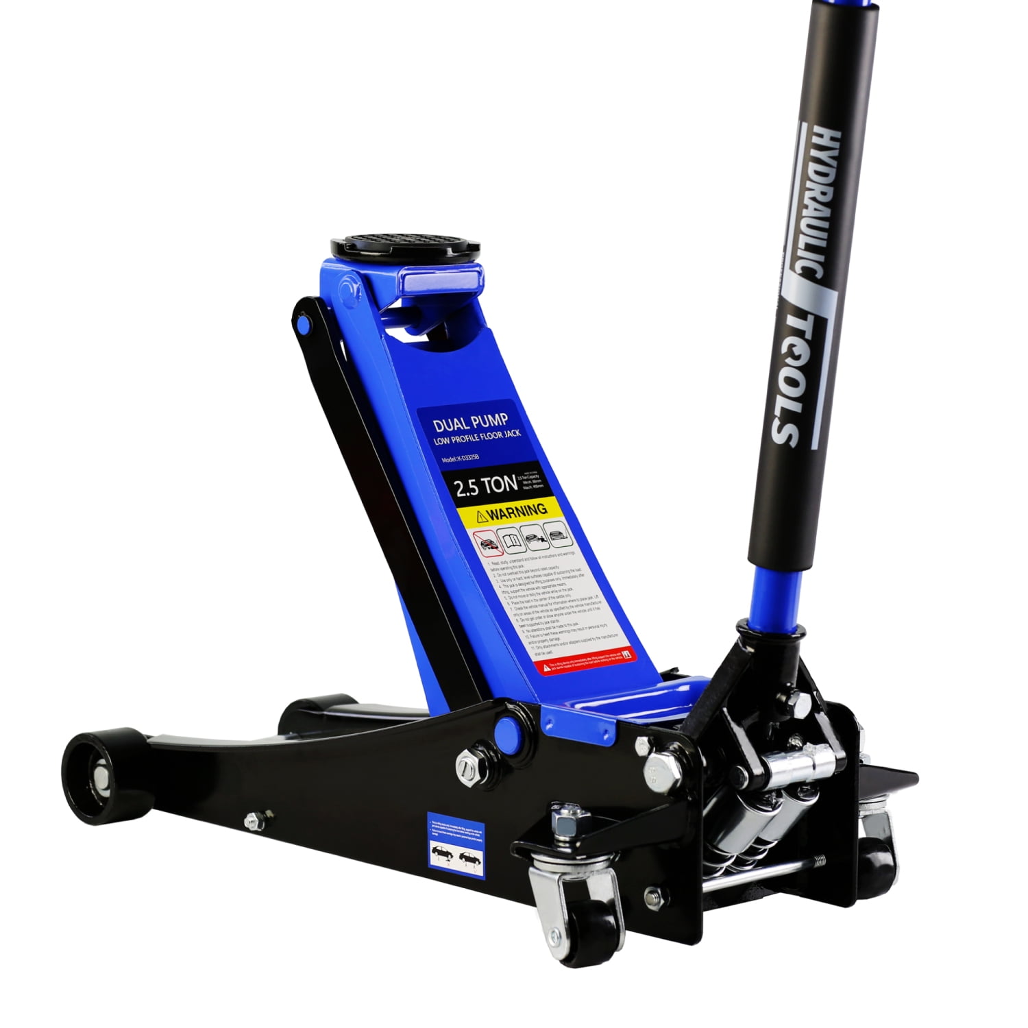 imerelez 2.5 Ton Low Profile Floor Jack, Steel Racing Floor Jack with ...