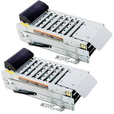 STARK USA Low Profile Car Lift Service Ramp, Single Hydraulic Repair ...