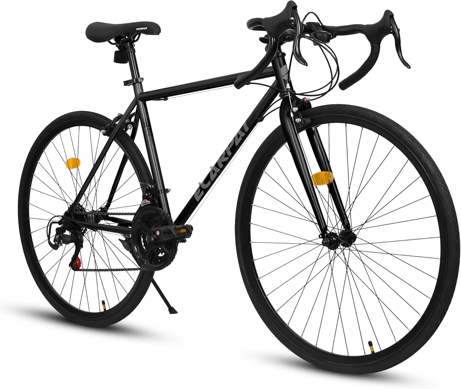 imerelez 700c Road Bike with 21-Speed Shimano Gear System, Lightweight ...