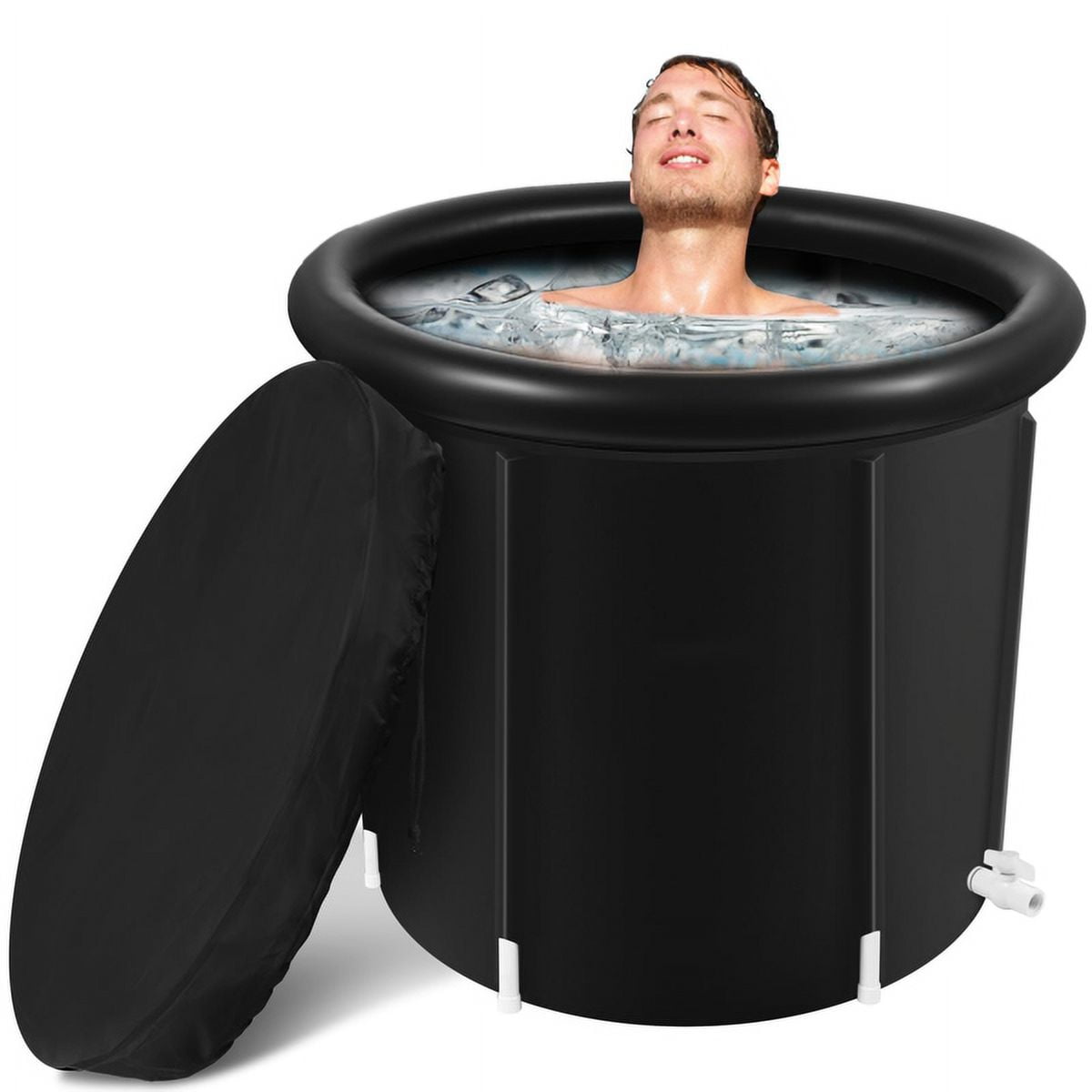 imerelez Ice Bath Tub for Athletes, Portable Cold Plunge Inflatable ...