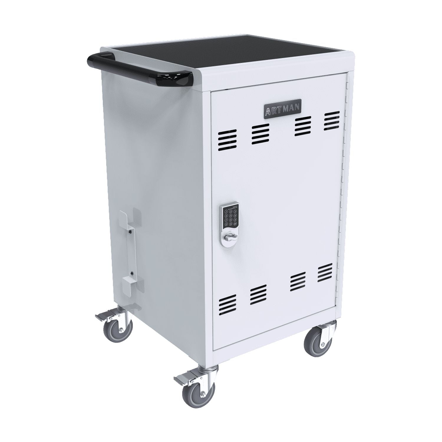 imerelez Mobile Charging Cart and Cabinet for Tablets Laptops 30-Device ...