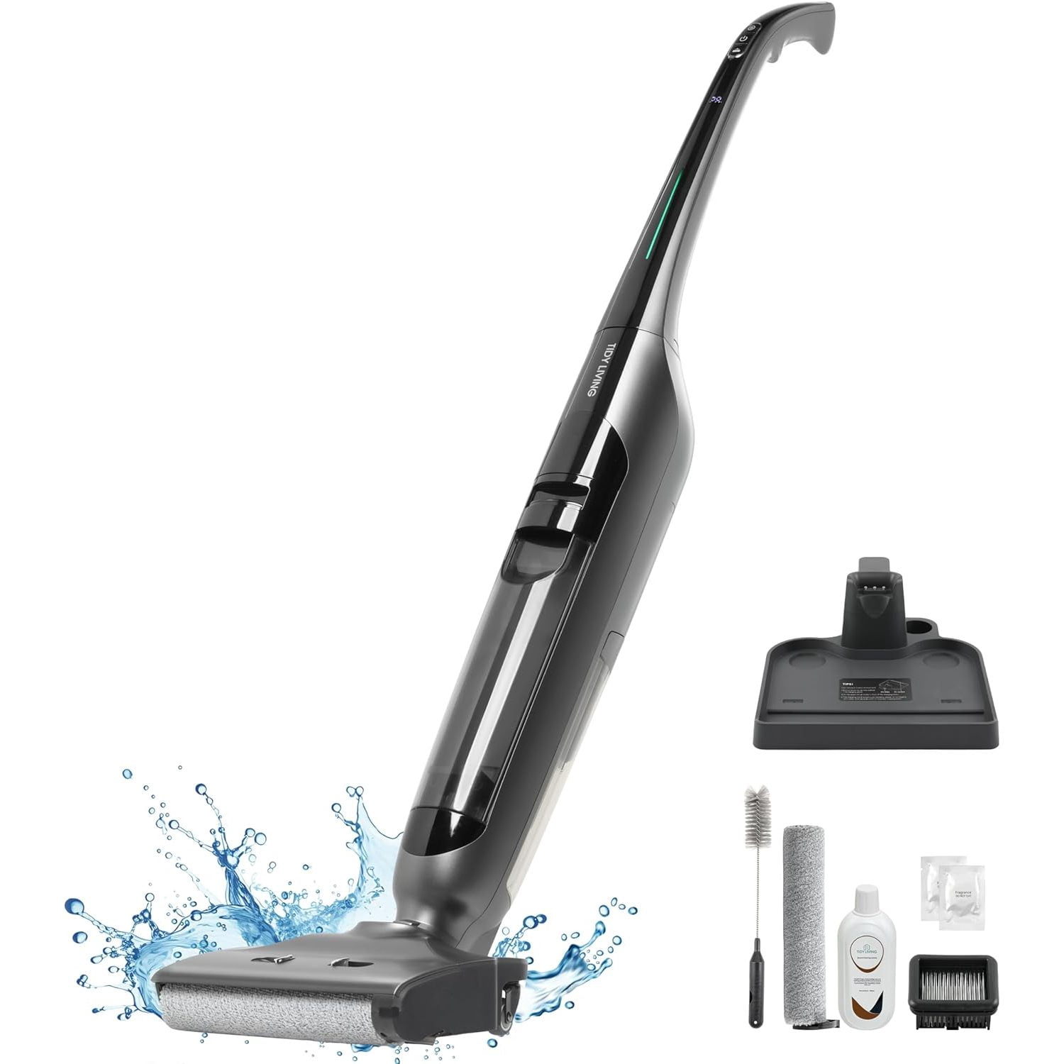 imerelez Wet Dry Vacuum Cleaner for Home, Cordless Vacuum and Mop Combo ...