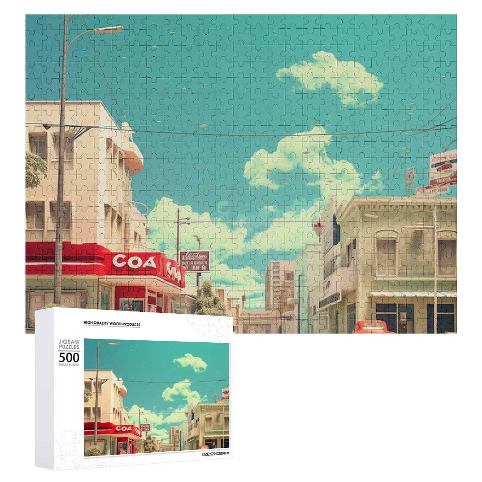 An impossible puzzle for adults to complete,Wooden Picture Puzzle 3d ...