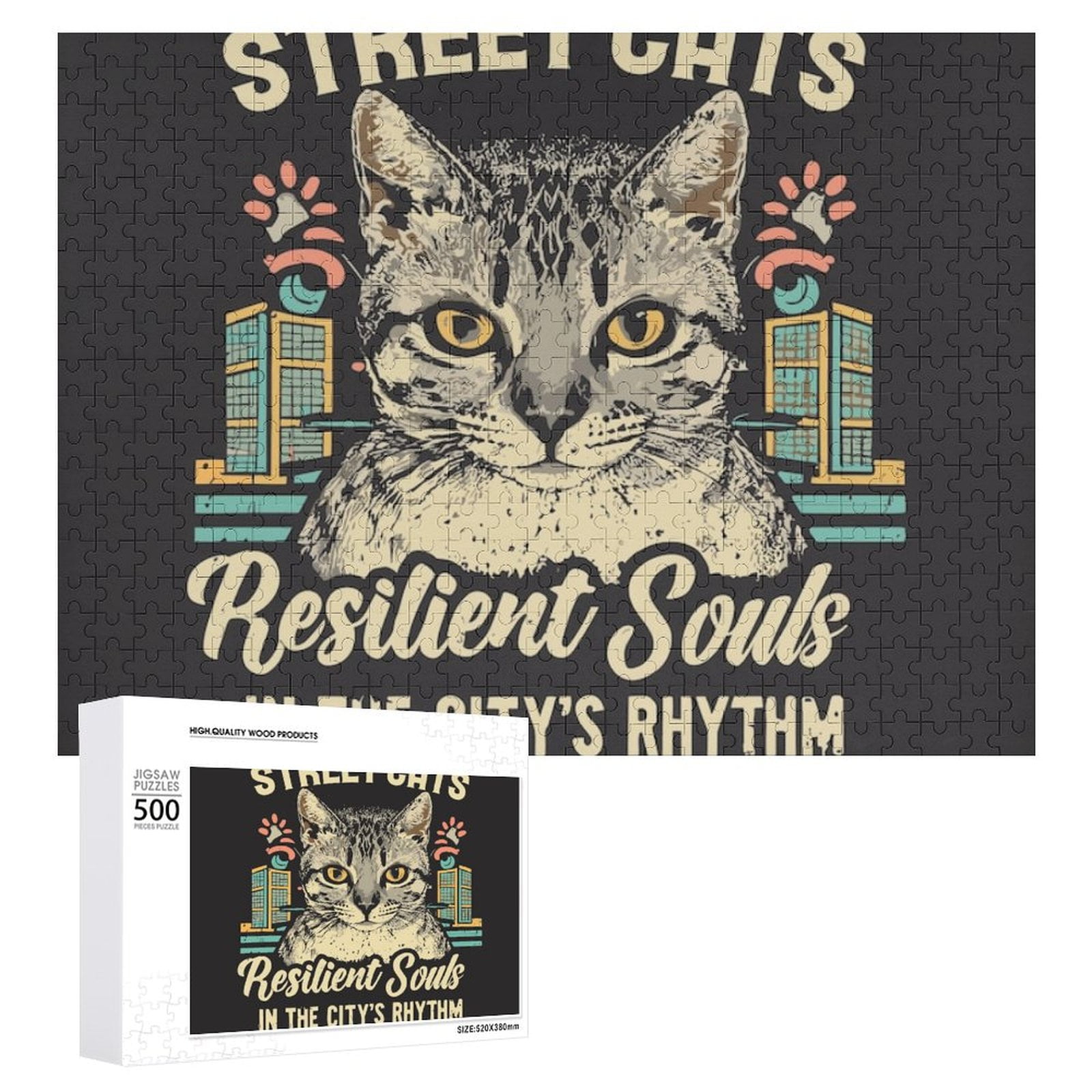 An impossible puzzle for adults to complete,Wooden Picture Puzzle ...