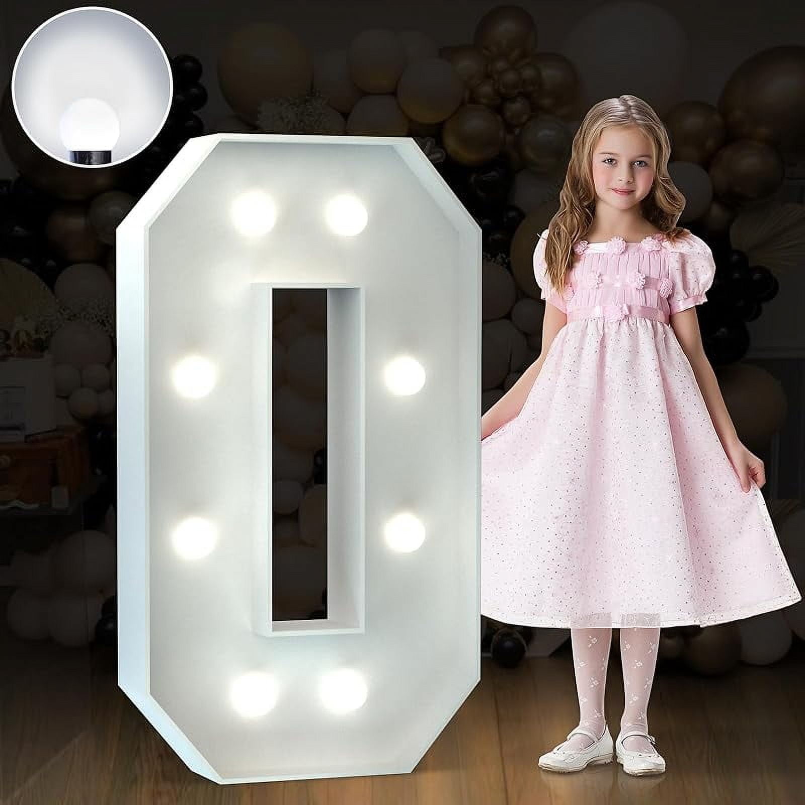 imprsv 4FT Marquee Letters A for Party Decorations, Marry Me, Baby ...
