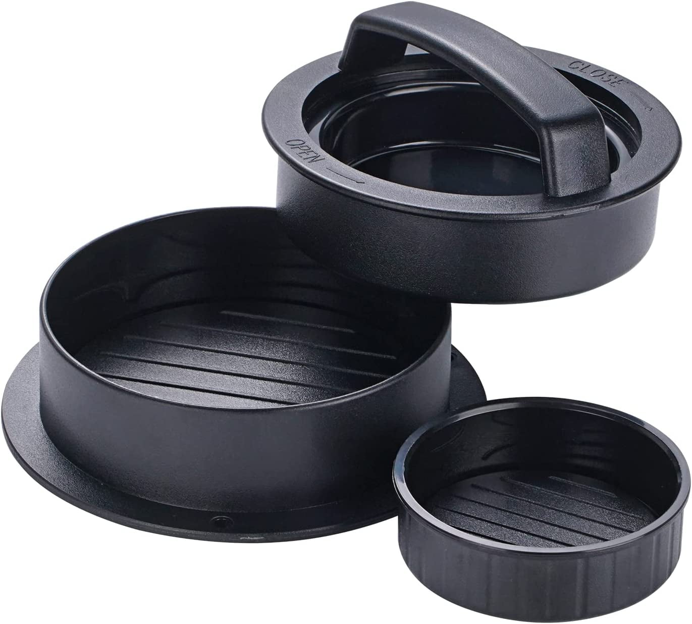 in 1 Burger Press - Non-Stick Mold for Hamburger and Ground Steak ...