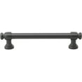 in. (128mm) Center-Center Modern Solid Steel Euro Cabinet Bar Pulls, Matte Black, 4361 - Walmart.com