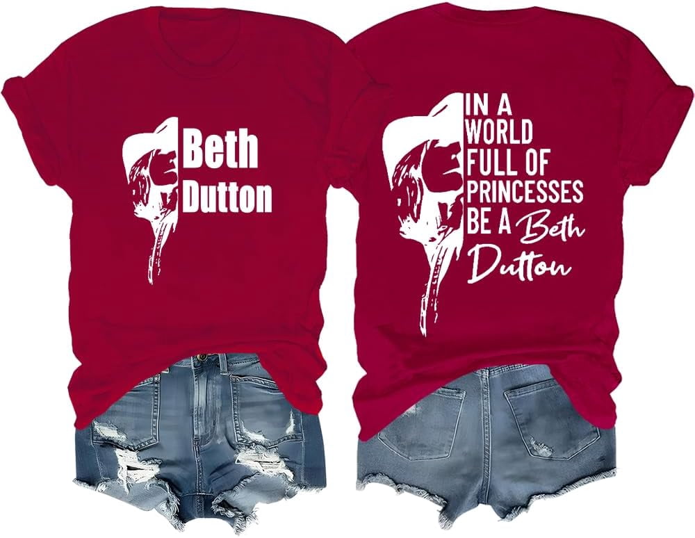 in A World Full of Princesses Be A Beth Shirt, in A World Full of ...