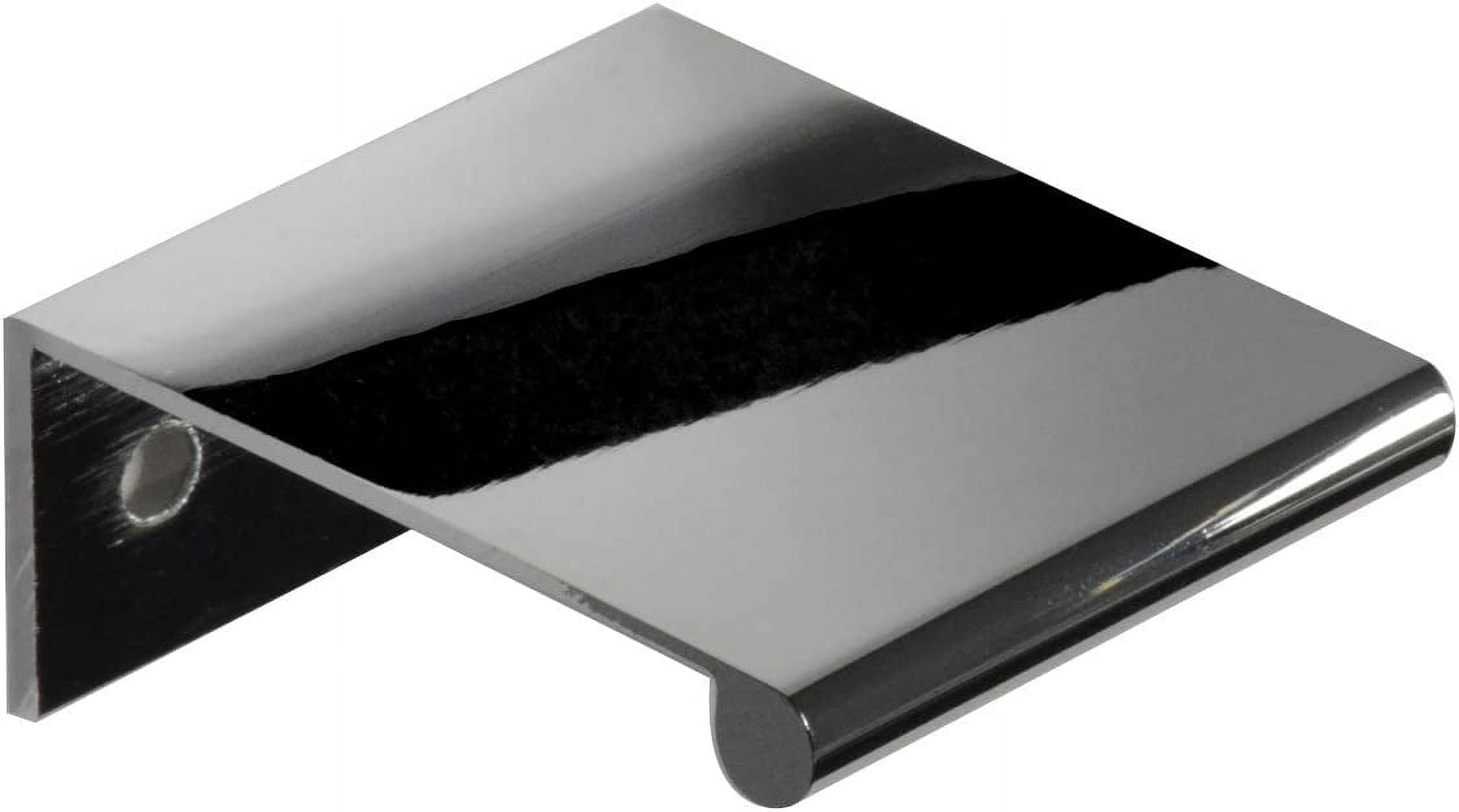 In Brand Back Mount Finger Edge Pull, Polished Chrome - 10 Pack ...