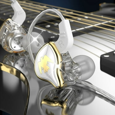 QUSENLON Sports Earbuds Wired with Microphone Wrap Around Earphones ...