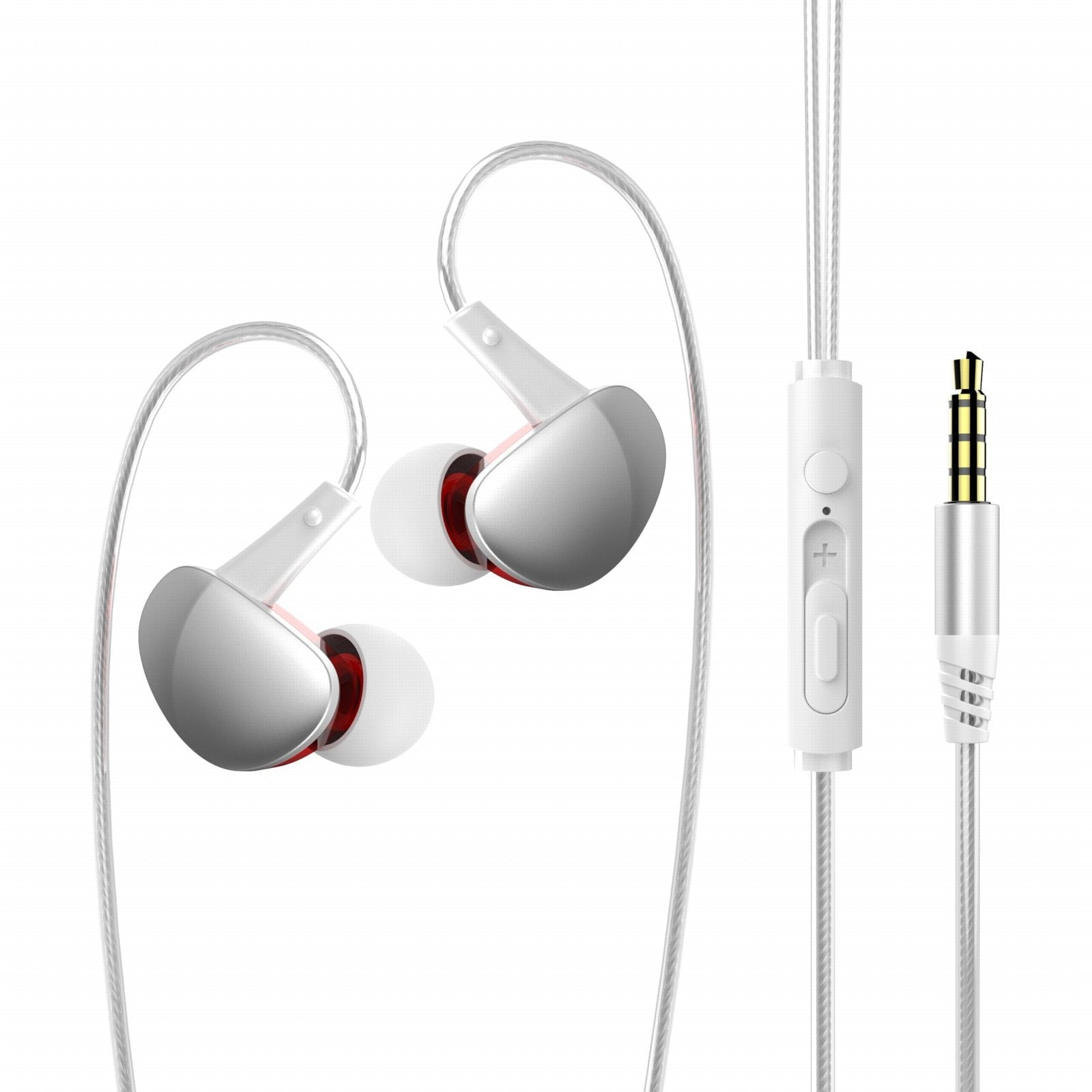 in Ear Headphones with Microphone 3.5Mm Sports Waterproof Headphones ...