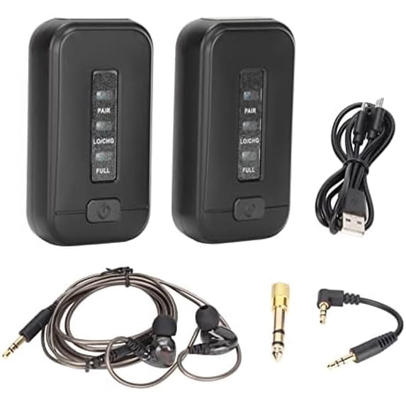 in Ear Monitor System, 2.4G Stereo IEM System Transmitter and Beltpack ...