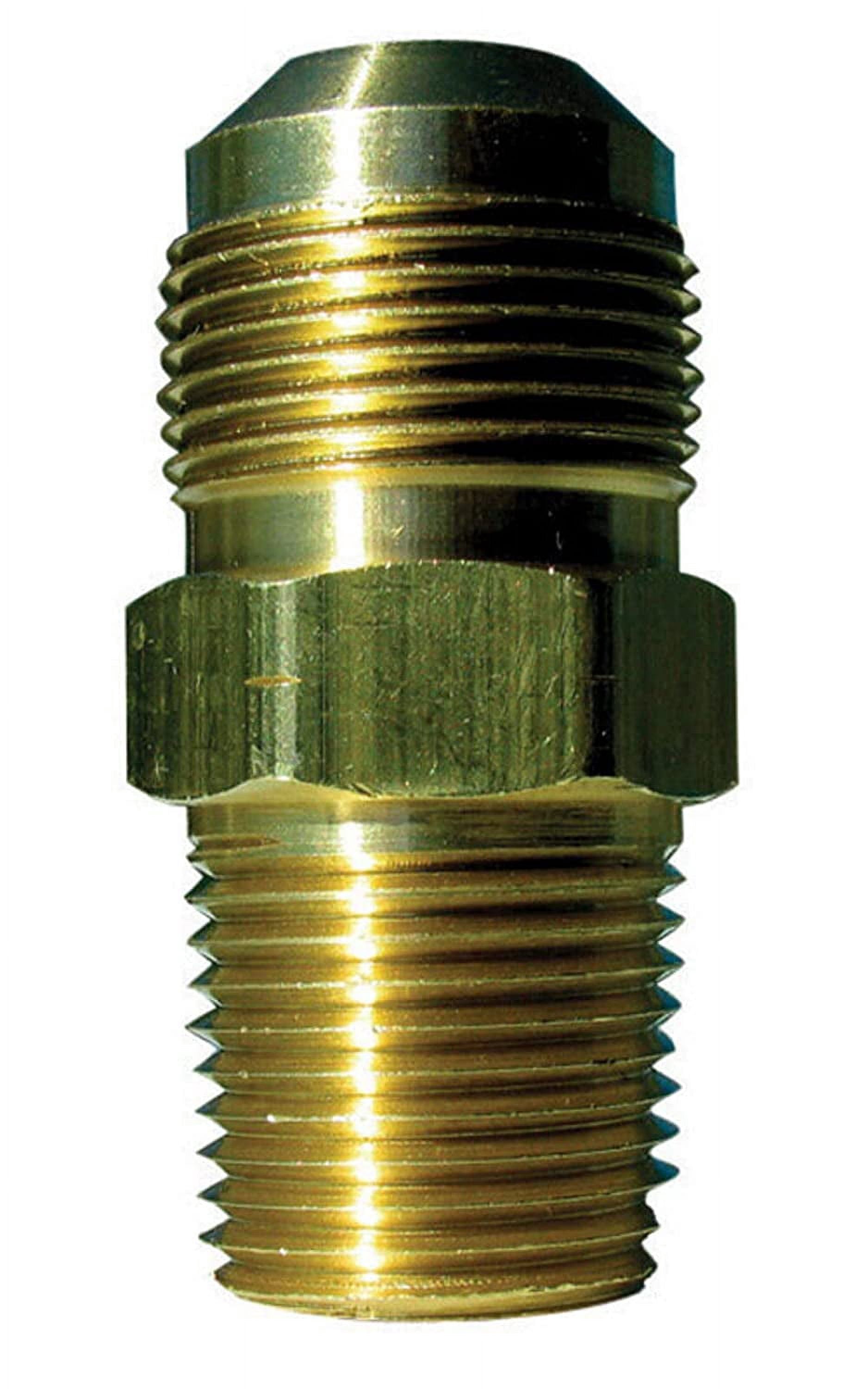 in. Flare x 1/2 in. Dia. Male Brass Gas Adapter - Walmart.com