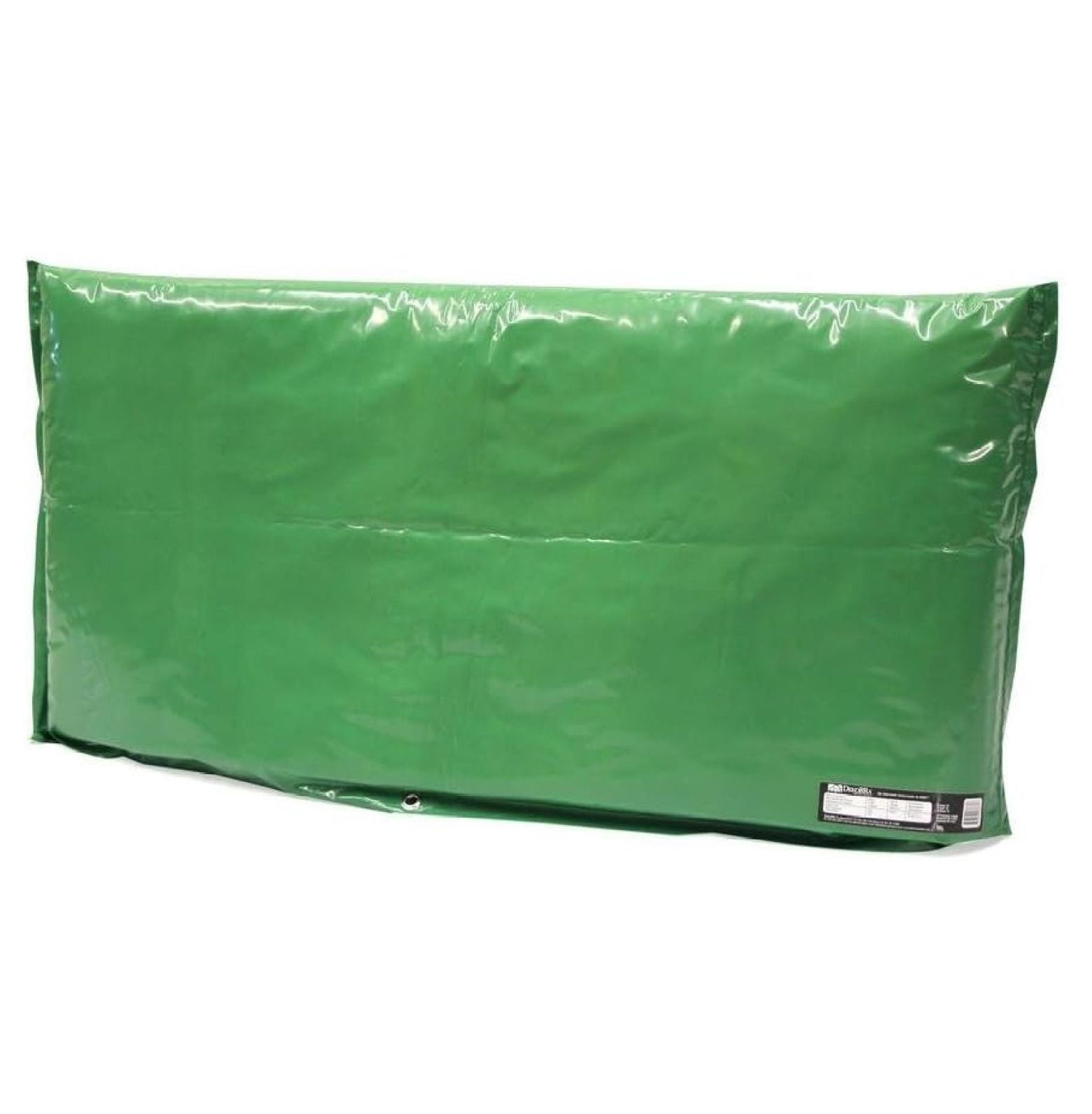 in. L x 24 in. H Large Fiberglass Encapsulated Green Plastic Insulation ...
