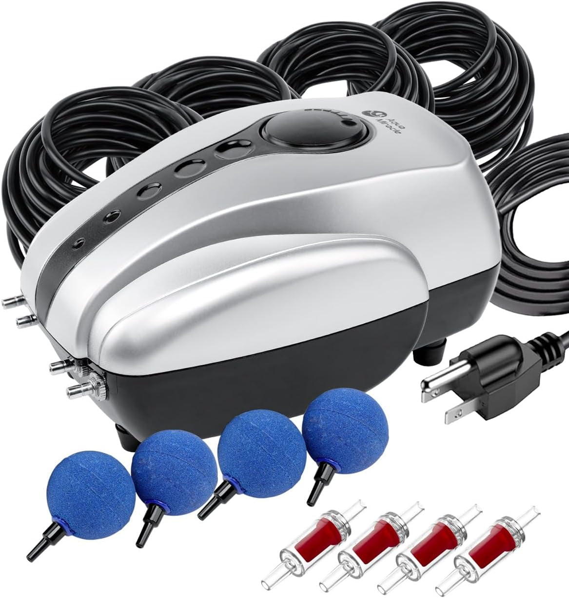 -in-One Koi Pond Aerator for Outdoor Ponds up to 2000 Gallons, Pond Air ...