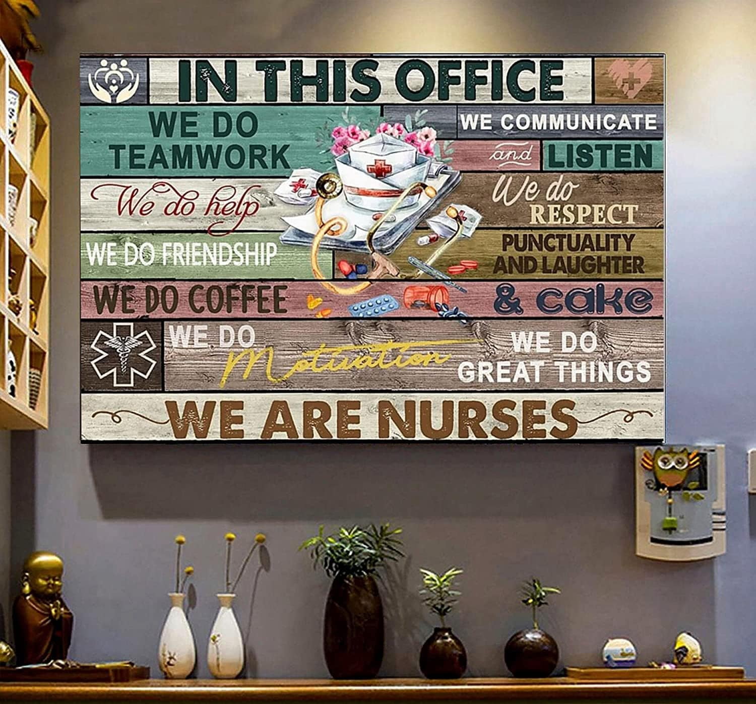 in This Office Nurse We are Nusre Nurse Nursing Vintage Nurse Room ...