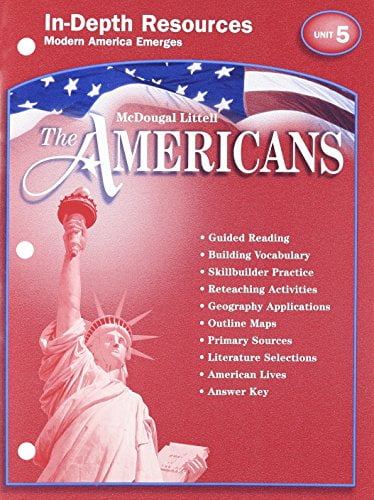 Pre-Owned in-depth-resources-modern-america-emerges-unit-5-the ...