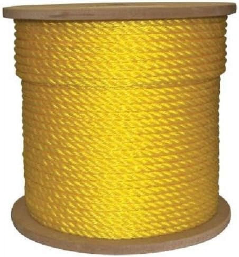 in. x 1200 ft. Twisted Rope Yellow - Walmart.com