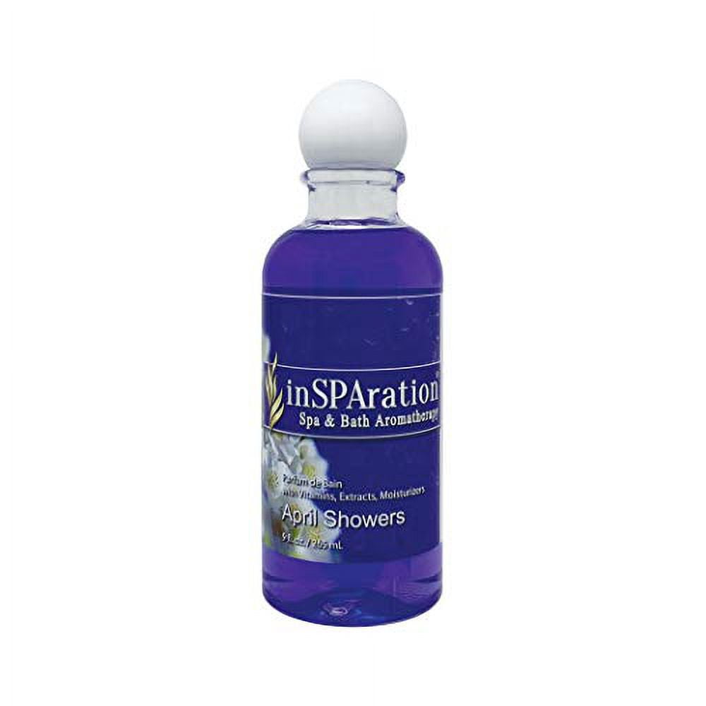 inSPAration Spa and Bath Aromatherapy 111X Spa Liquid, 9-Ounce, April ...