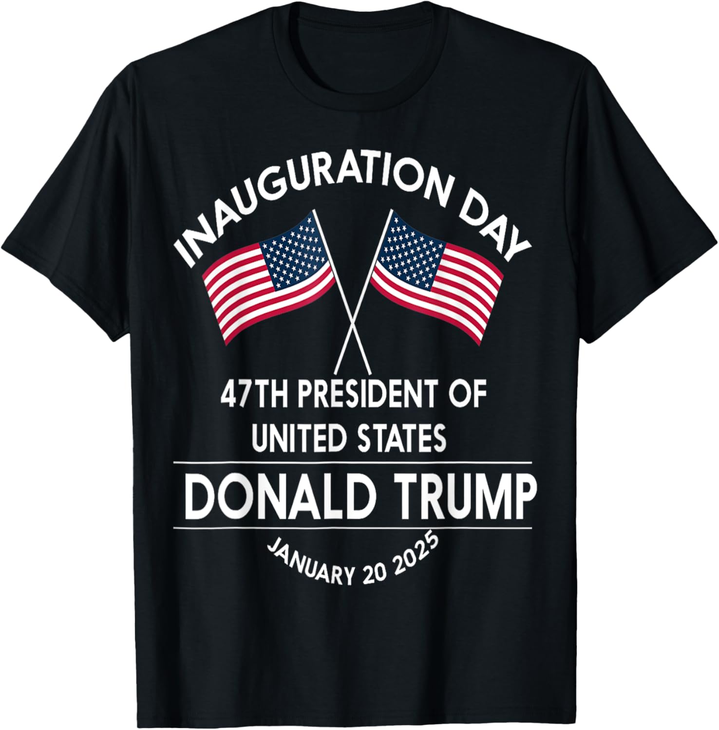 inauguration day 2025 shirt donald trump memorabilia T-Shirt - Walmart.com