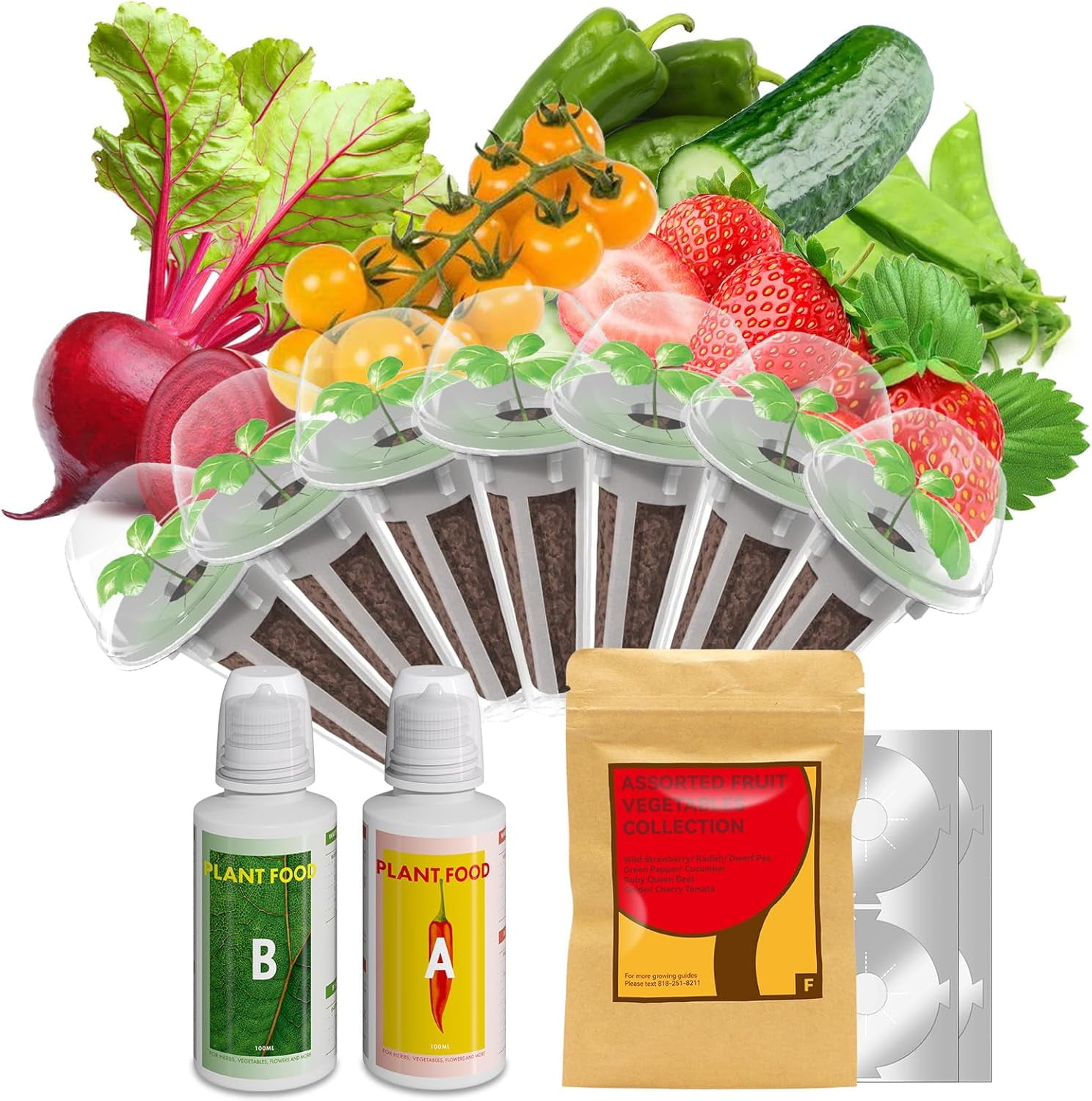 inbloom Fruit Garden Seed Pod Kit for AeroGarden, Inbloom Hydroponics ...