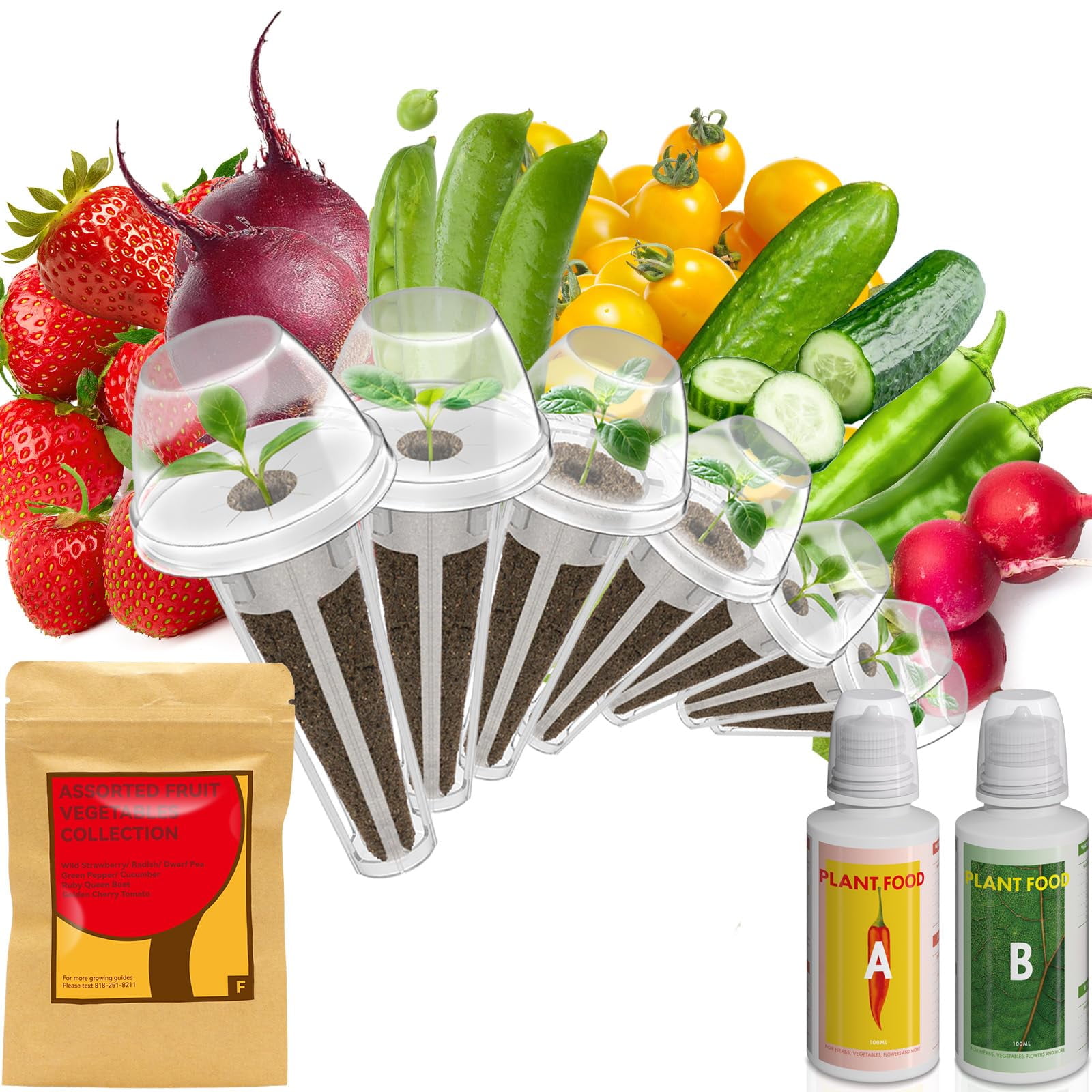 inbloom Fruit Seed Pod Kit for ITL1 AeroGarden, Ahopegarden, GARDENCUBE ...